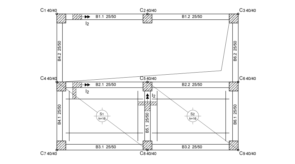 Diaphragmatic action of concrete buildings | Fespa